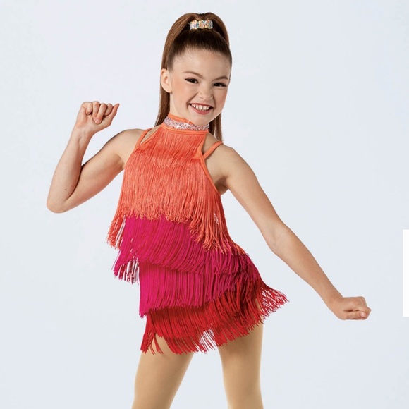 Weissman | Costumes | Weissman Showtime Electric Feel Ombre Fringe ...